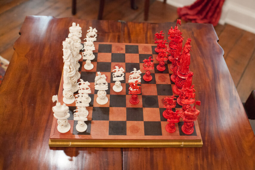 Checkmate! What a visitor noticed, prompting a new setup of the ...