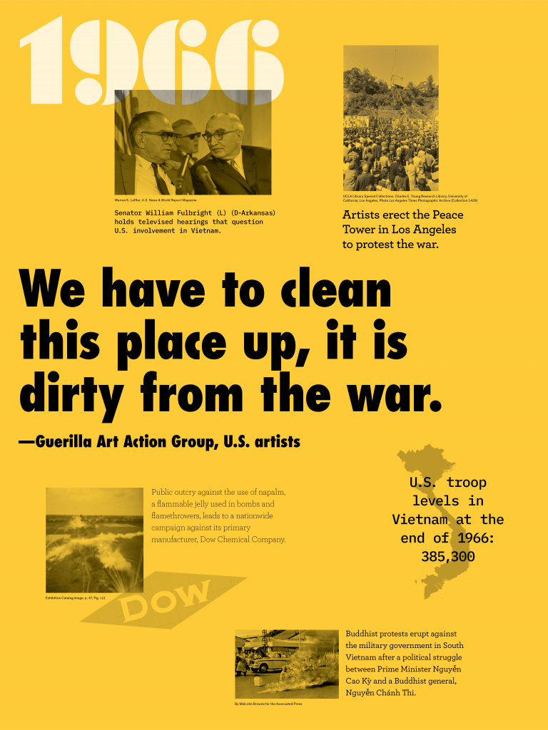 A Timeline: Artists Respond American Art and the Vietnam War ...