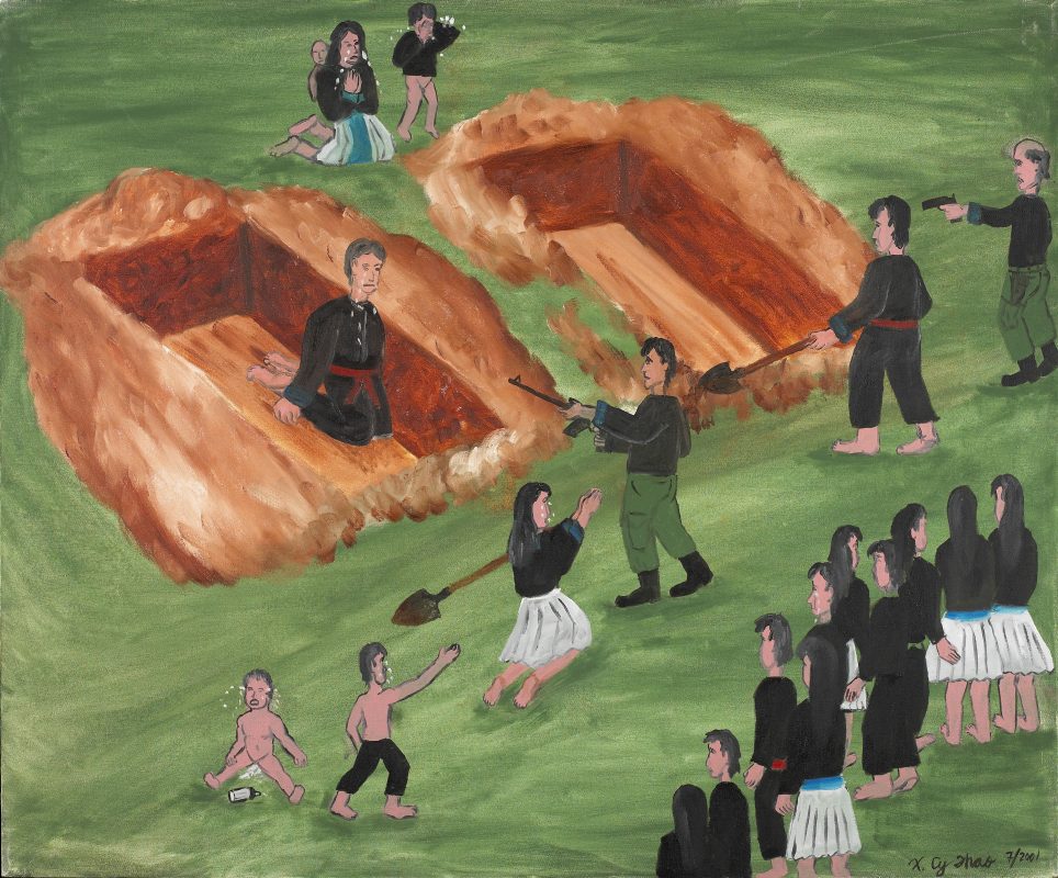 Cy Thao explains how he created his epic, 50-painting series on Hmong ...