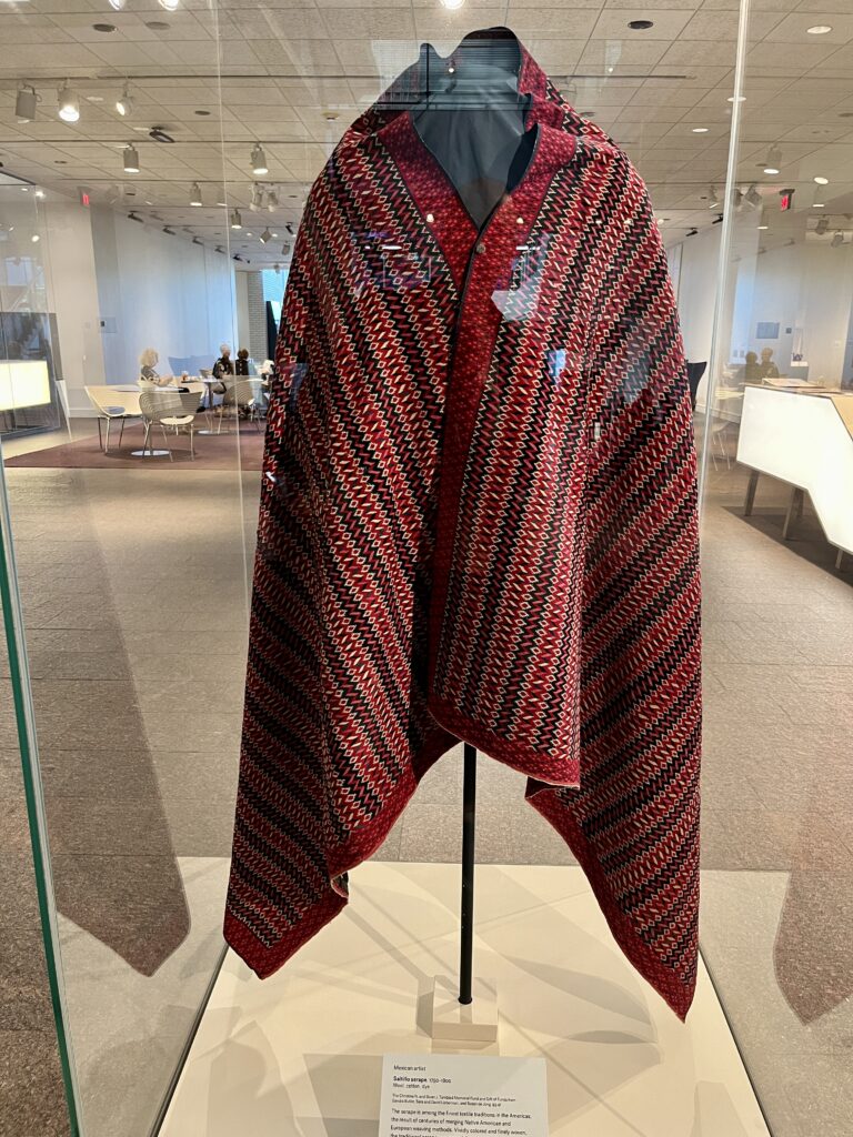 Honoring Hispanic Heritage Month with a serape made more than two ...